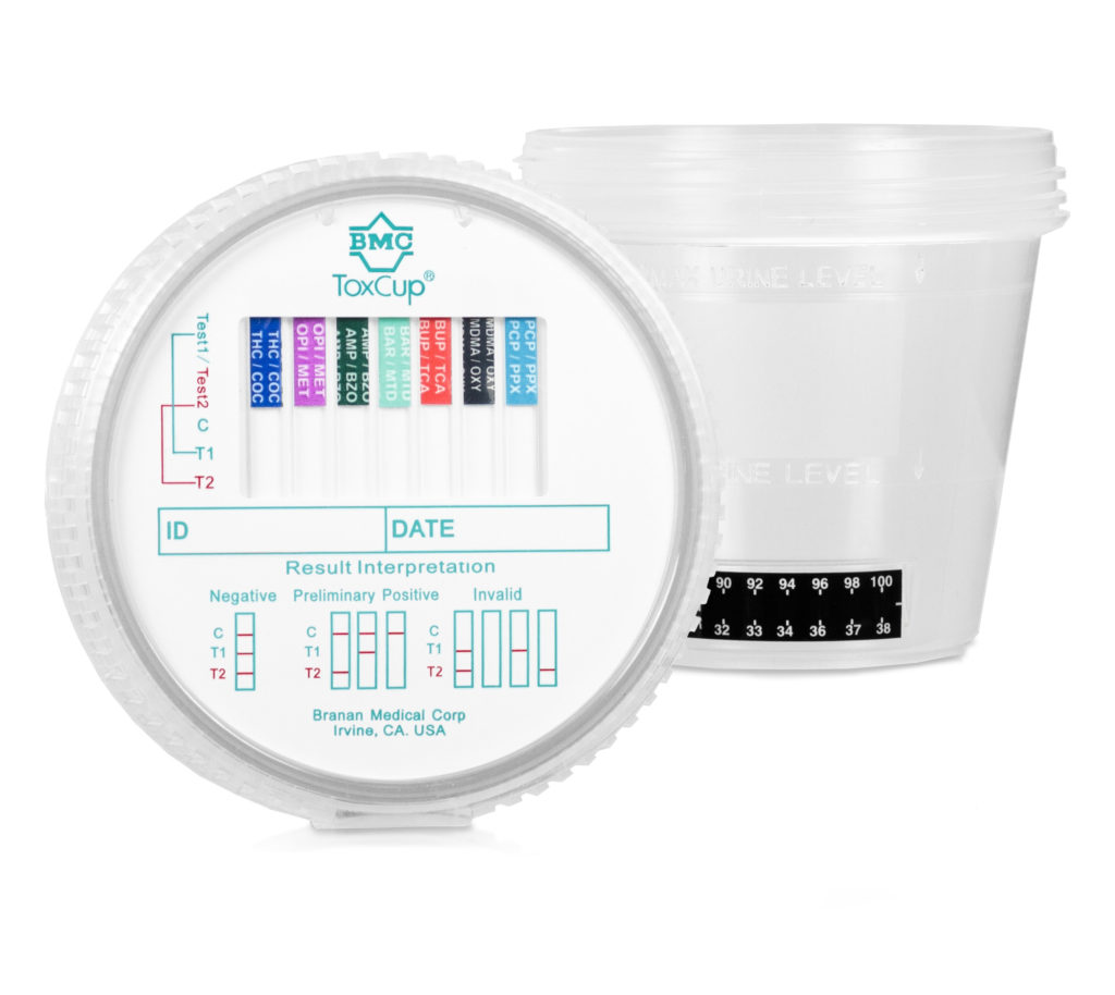 ToxCup Urine Drug Test Cup | CLIA Waived Test Kit | US Screening Source