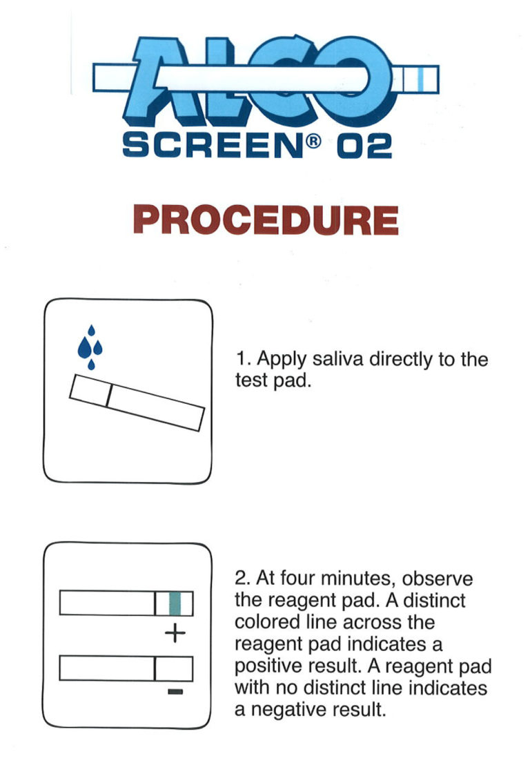 AlcoScreen 02 Alcohol Test | US Screening Source