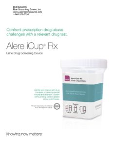 Alere iCup Rx Brochure - U.S. Screening Source
