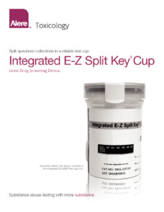 EZ Split Key Cup Drug Test Brochure - U.S. Screening Source