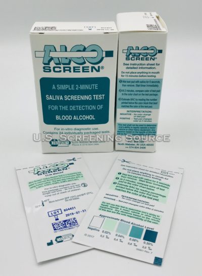 Alcoscreen Saliva Alcohol Test | US Screening Source