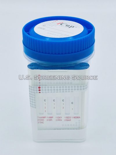 How to read the iCup drug test results - US Screening Source
