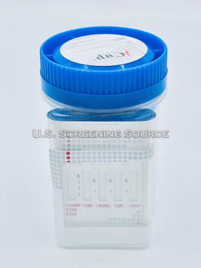 How to read the iCup drug test results - US Screening Source